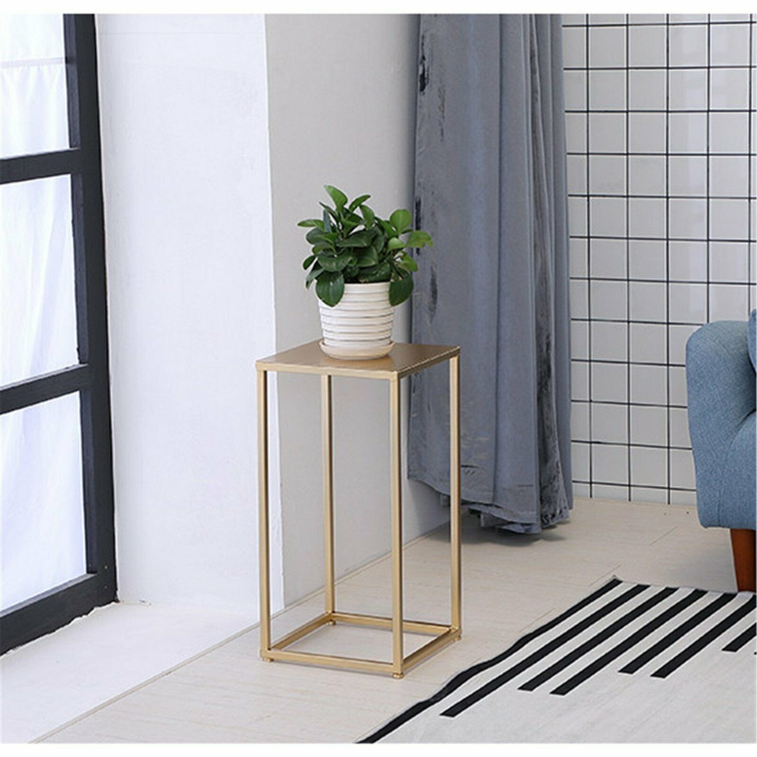 3pcs Gold Plinth Stand Iron Wedding Props Display Flower Frame ...