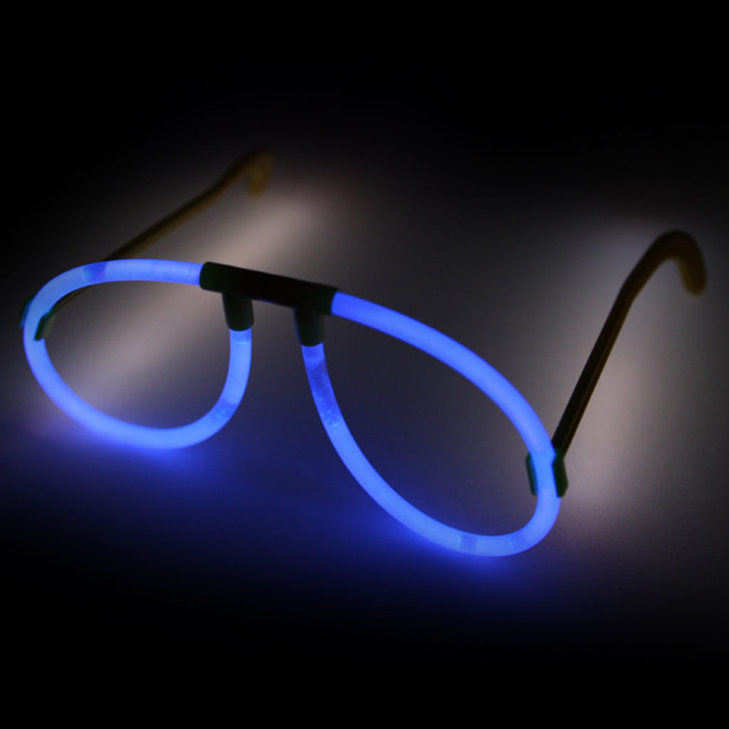 up 100X Multi Colour Glow Sticks Glasses Light Shining Party Fun toy ...