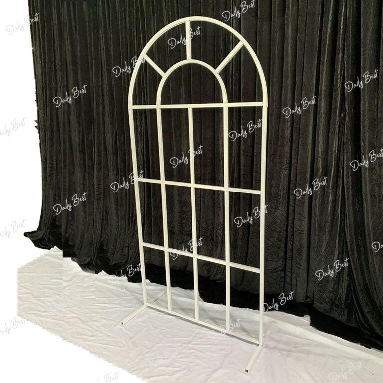2x1m Window Arch Backdrop Flower Stand Frame Wall Wedding Props Event ...