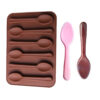 Silicone Spoon Chocolate Mold Jelly Ice Tray Mould Cake Baking Cookies ...